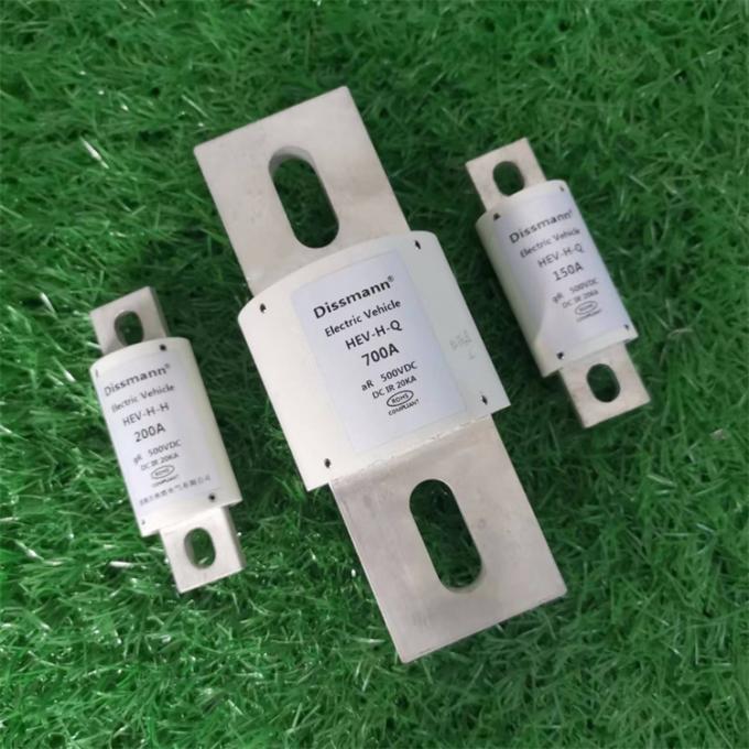 Dissmann DC500V 200A HEV Fuse Fiber Tube For Electric Vehicle