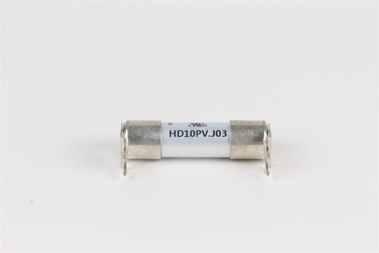 Solder Plate Mount 10x38mm Ceramic Fuse High Voltage HD10D.J03 UL Certified