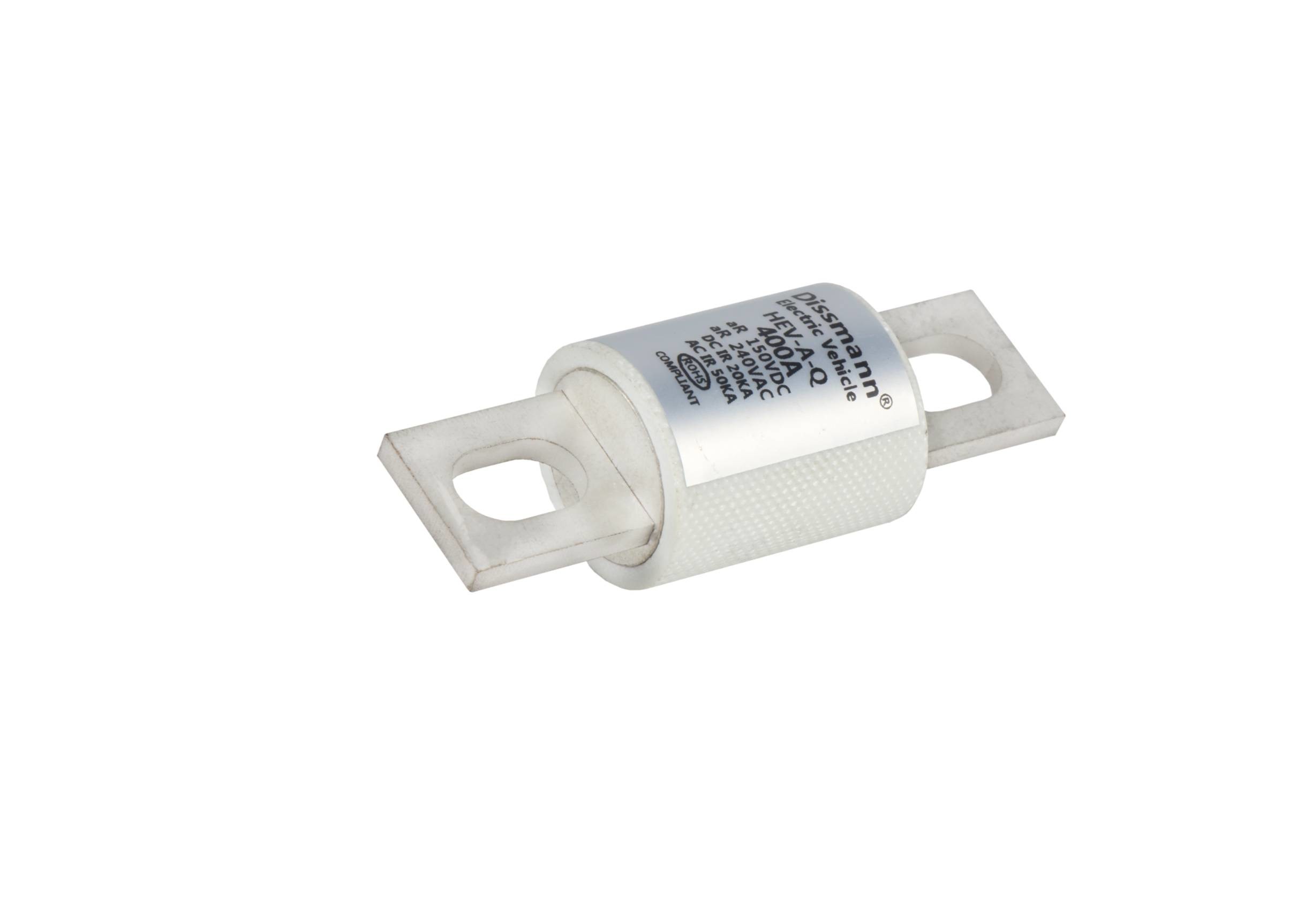 High Breaking Capacity Industrial Power Fuses , Fiber Pipe 400 Amp Dc Fuse